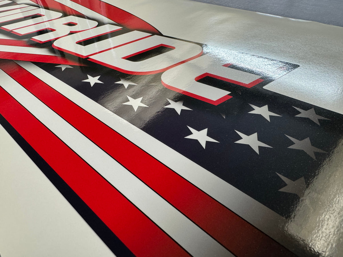 Evinrude 200hp ETEC/E-TEC HO stars & stripes outboard engine decals/st ...